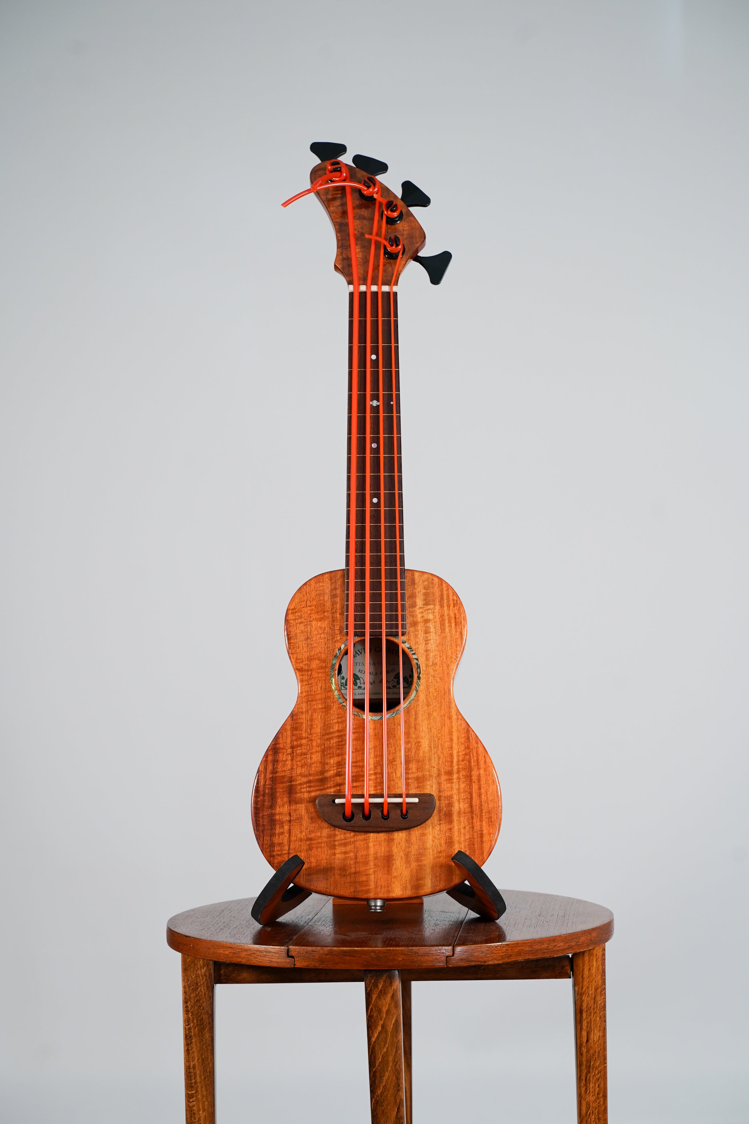 【DAVID GOMES】Ukulele Bass 2008 EX – Koa Memories